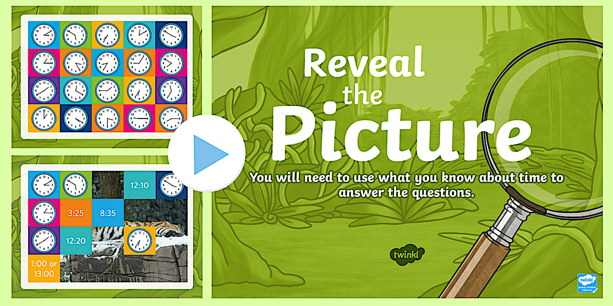 Reveal the Picture Time Activity | CfE Resources | Twinkl