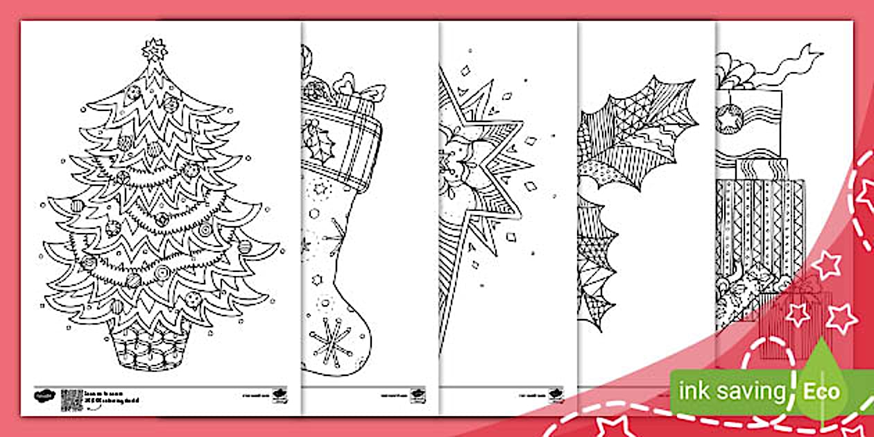 Christmas Mindfulness Colouring | Australia Primary Resource