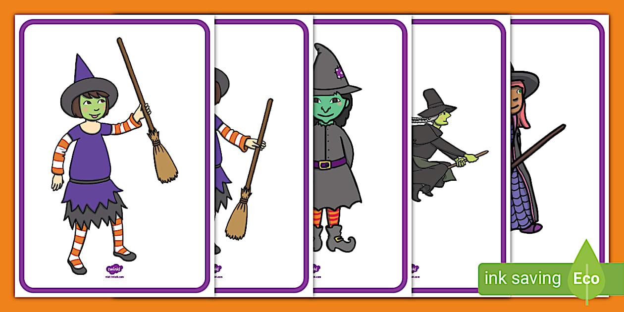 Witch Characters Discussion Pictures (teacher made) - Twinkl