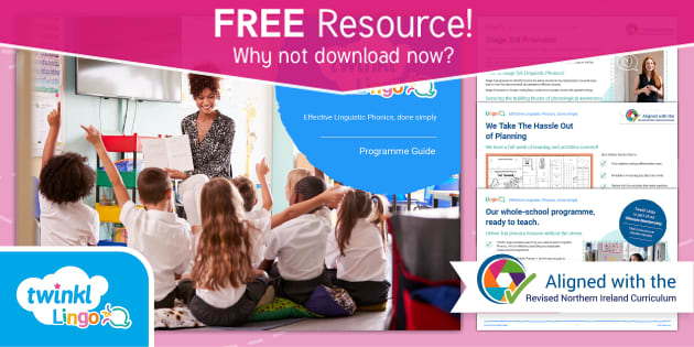 Free Twinkl Lingo Phonics Programme User Guide - Twinkl