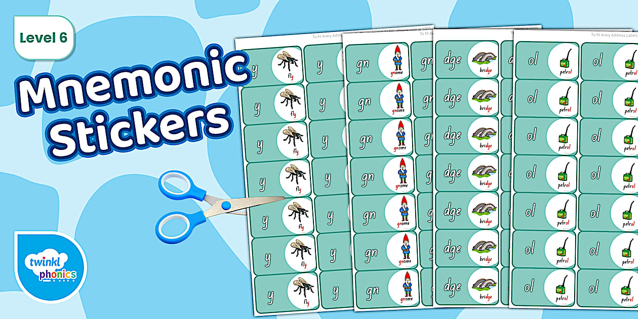 Level 6: Mnemonic Stickers