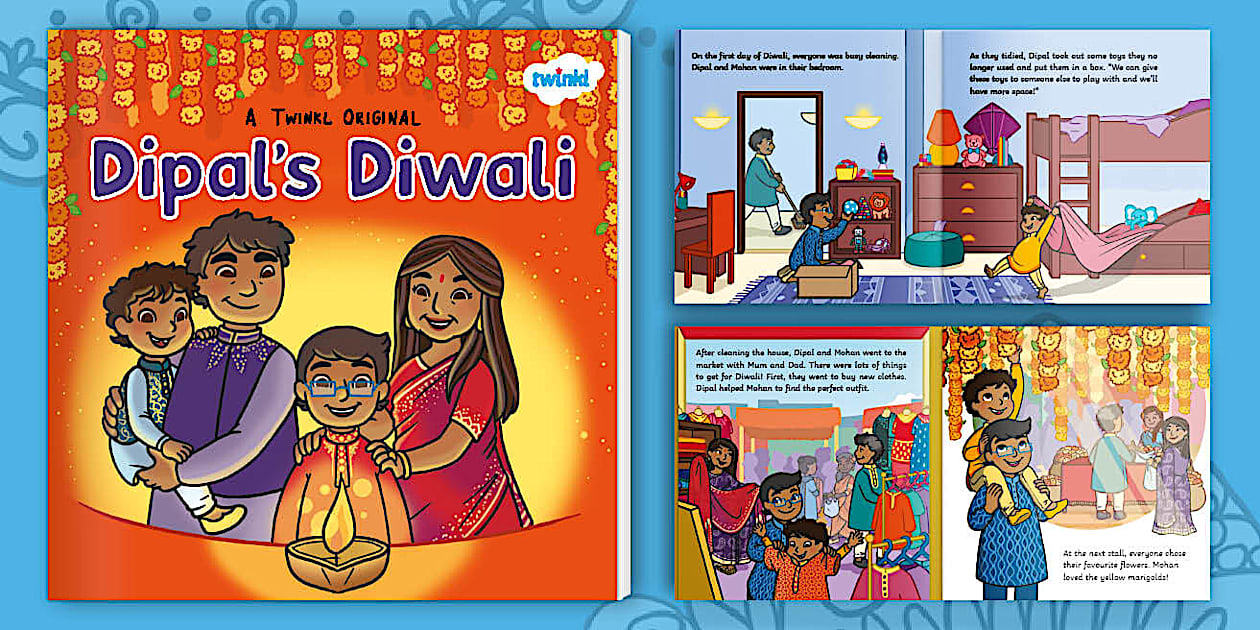 Dipal's Diwali eBook | Diwali Book for Children - Twinkl