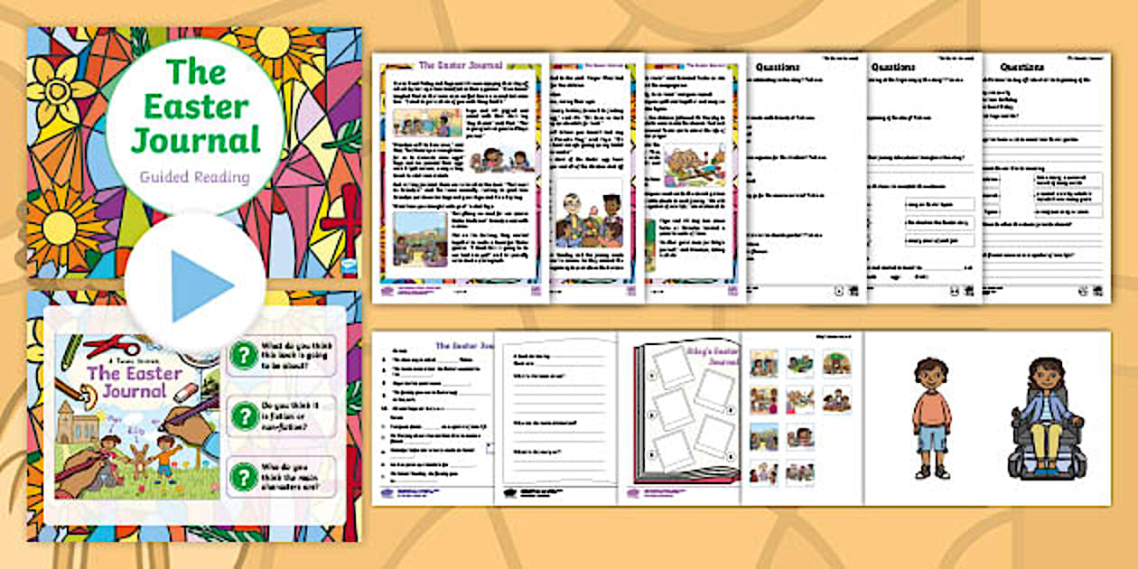 The Easter Journal Guided Reading Pack - Twinkl