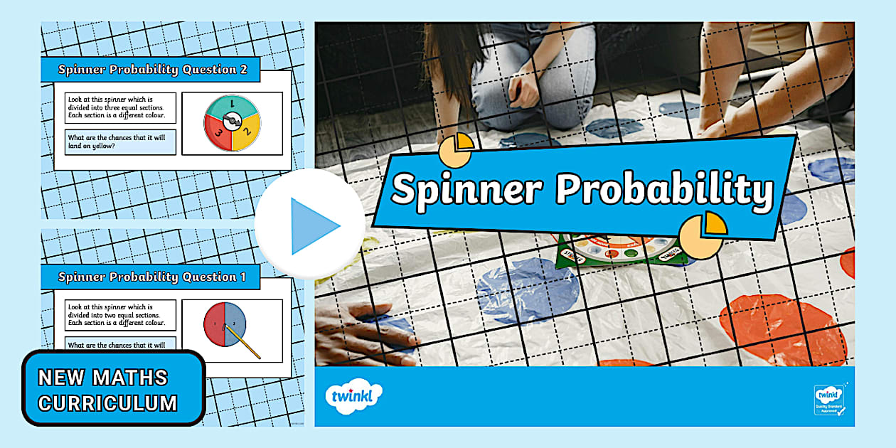 Spinner Probability PowerPoint | Twinkl Ireland - Twinkl
