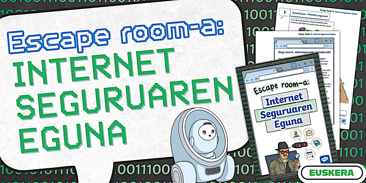 Escape room-a: Internet Seguruaren Eguna