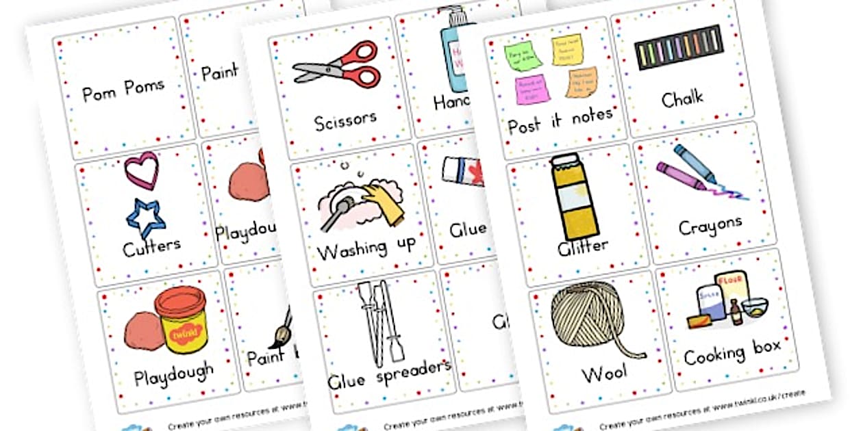 Box labels (teacher made) - Twinkl