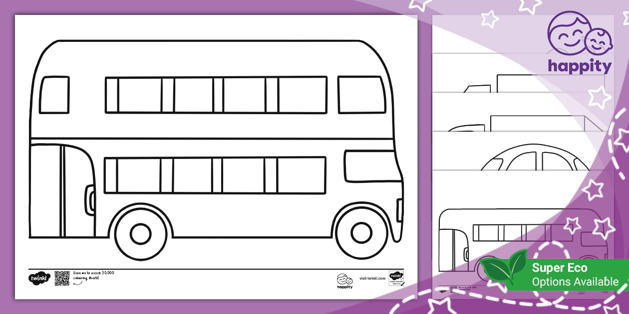 FREE! - My First Vehicles Colouring Pack (teacher made)