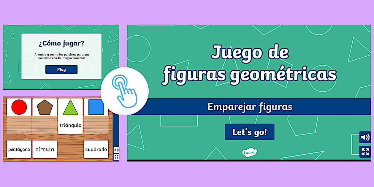 Juego: Figuras geométricas | Recursos interactivos - Twinkl