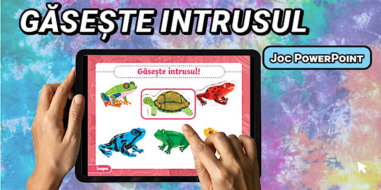 Găsește intrusul – Joc PowerPoint
