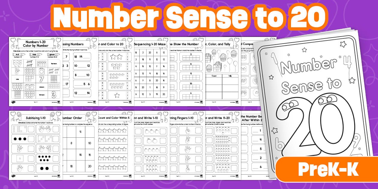 Number Sense to 20 | Early Math Skills | Twinkl USA
