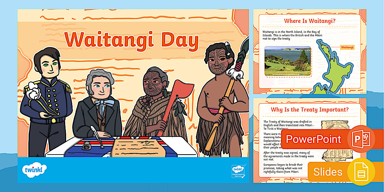 Waitangi Day PowerPoint (Years 1-4) (teacher made) - Twinkl