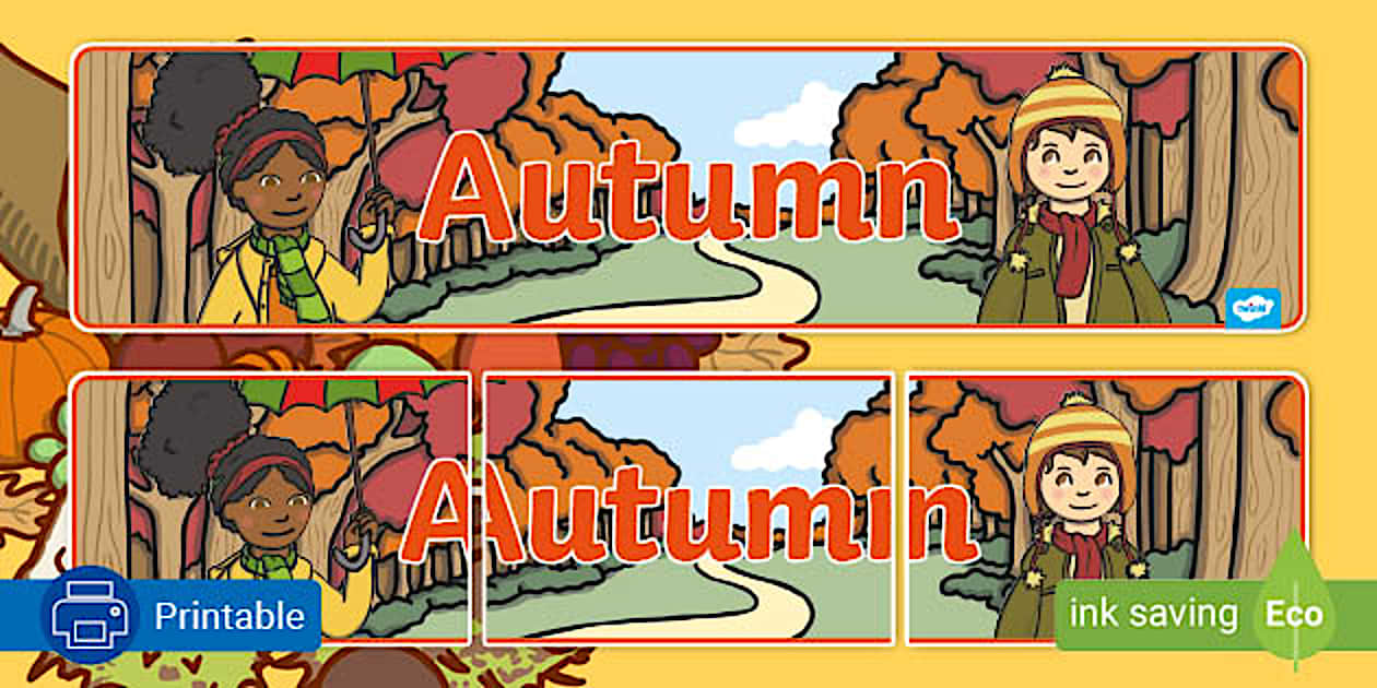 Autumn Banner