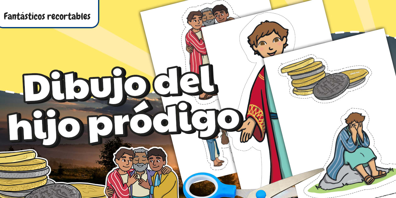 * NEW * Dibujo: El hijo pródigo - Twinkl Religión