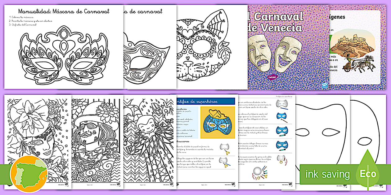 Pack de recursos del Carnaval (teacher made) - Twinkl