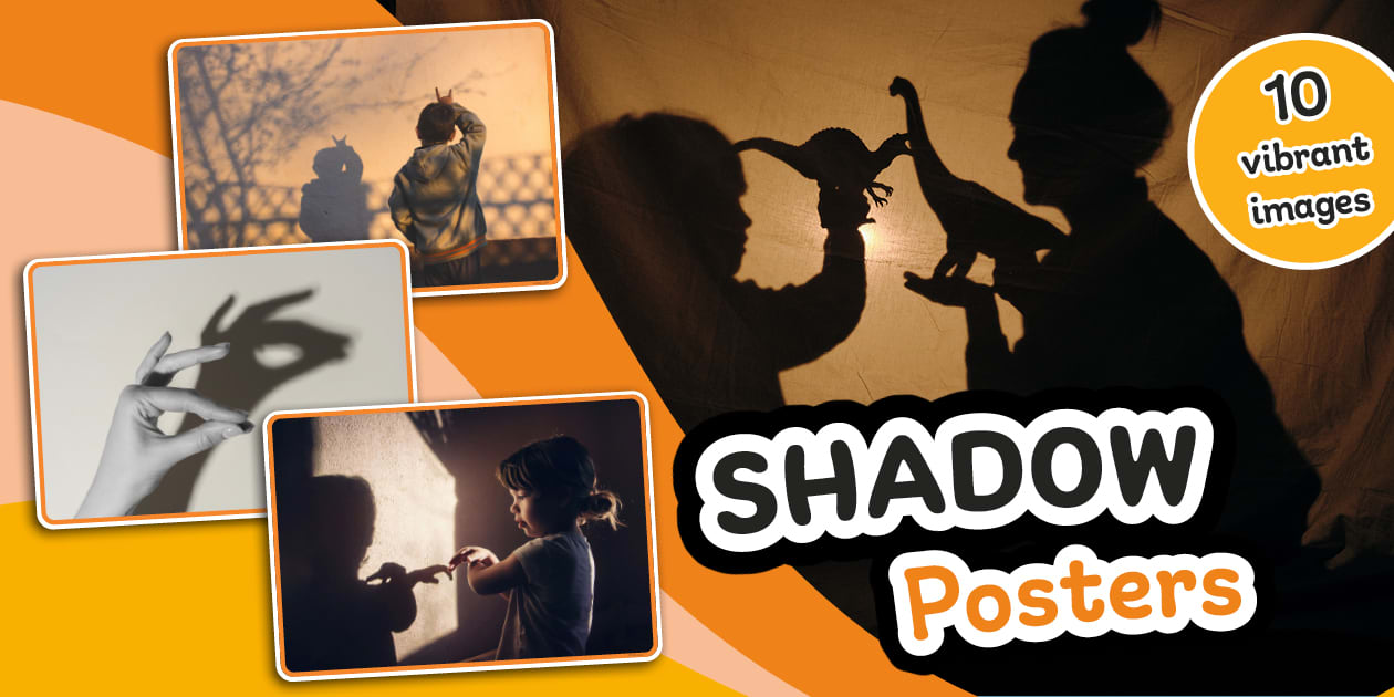 Shadow Posters for Kindergarten