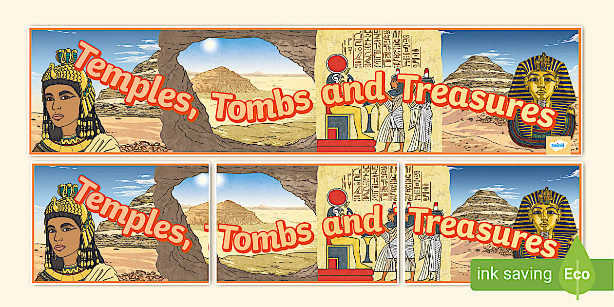 Temples, Tombs and Treasures Topic Display Banner - ipc