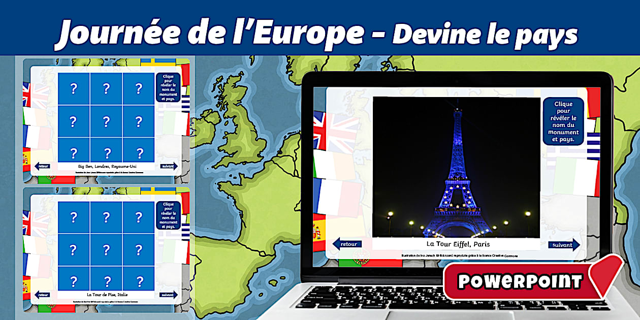 Powerpoint : Devine le pays de l'Union européenne
