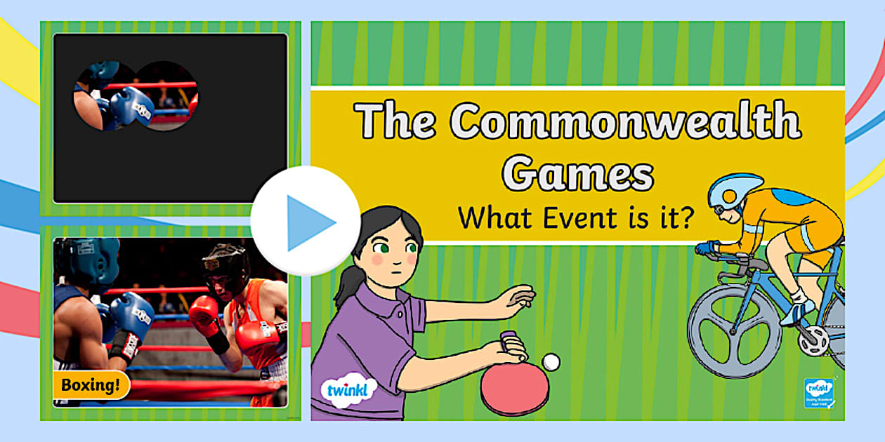 The Commonwealth Games What Event Is It PowerPoint - Twinkl