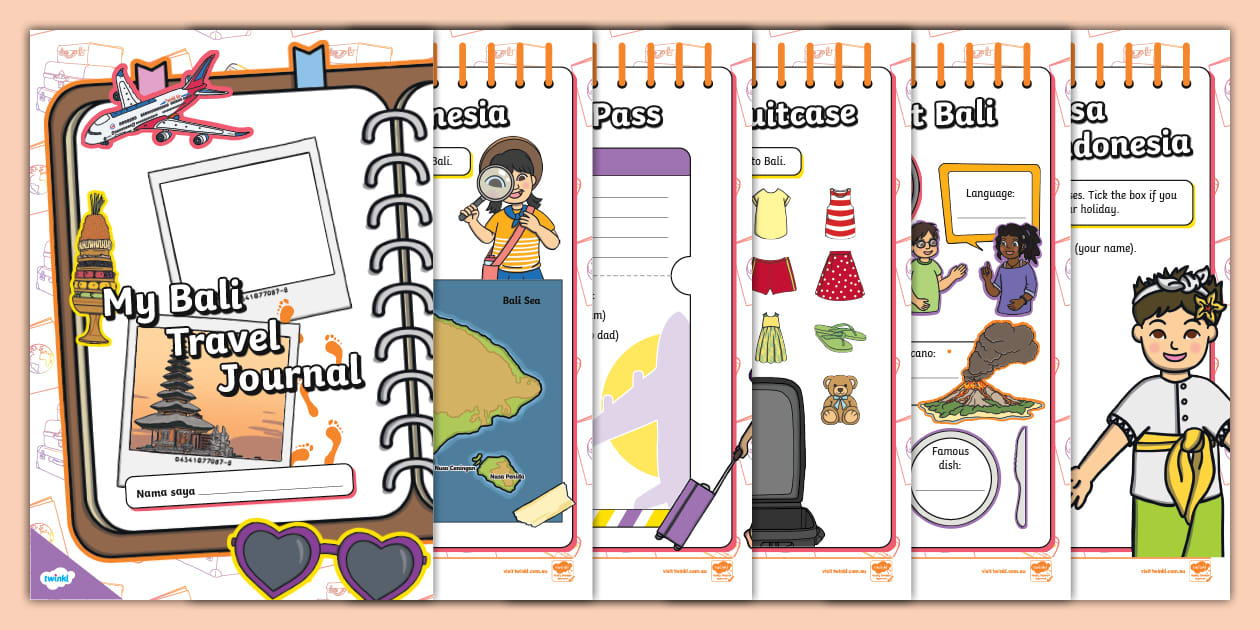 Trip to Bali In-Country Activity Pack (teacher made)
