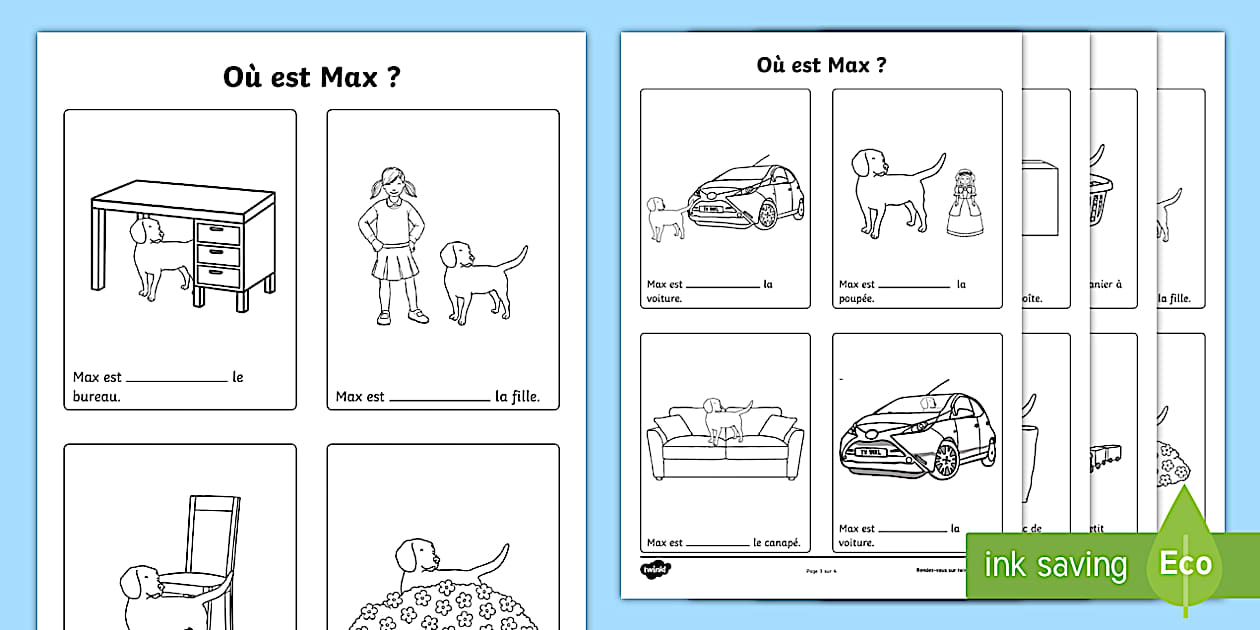 Textes à trou : Les prépositions