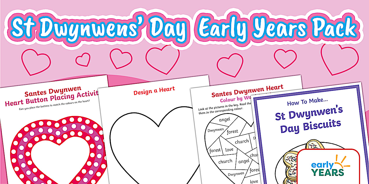 St Dwynwens' Day Early Years Pack