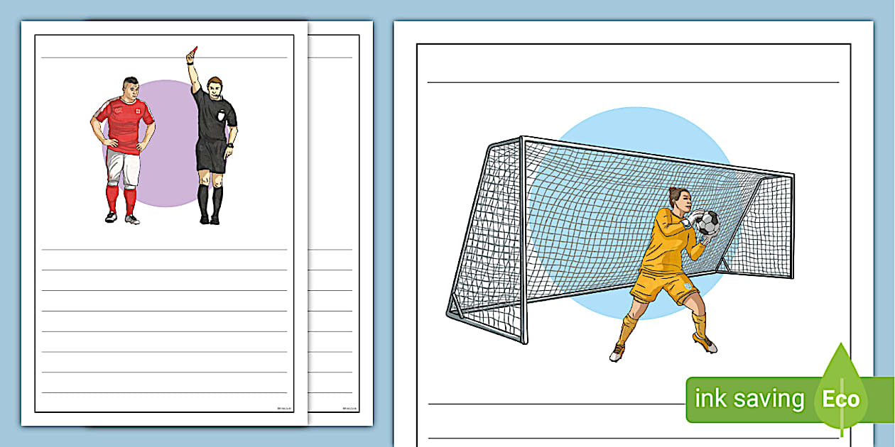 KS2 The World Cup Writing Frames (Teacher-Made) - Twinkl