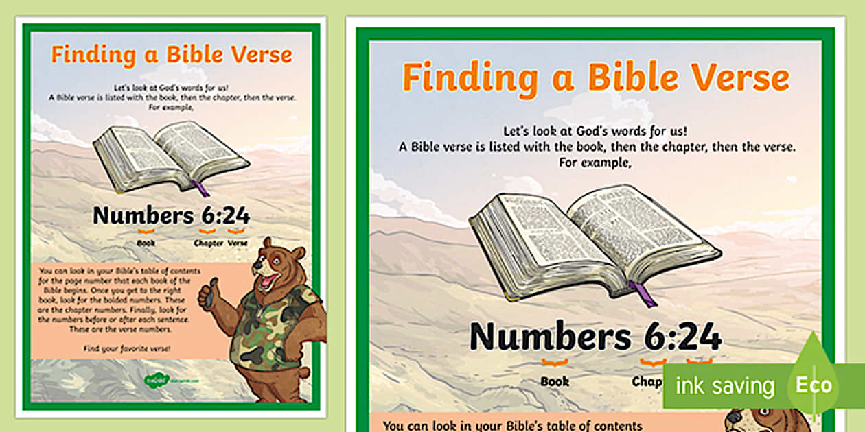 Vacation Bible School Bible Verse Poster | Twinkl USA