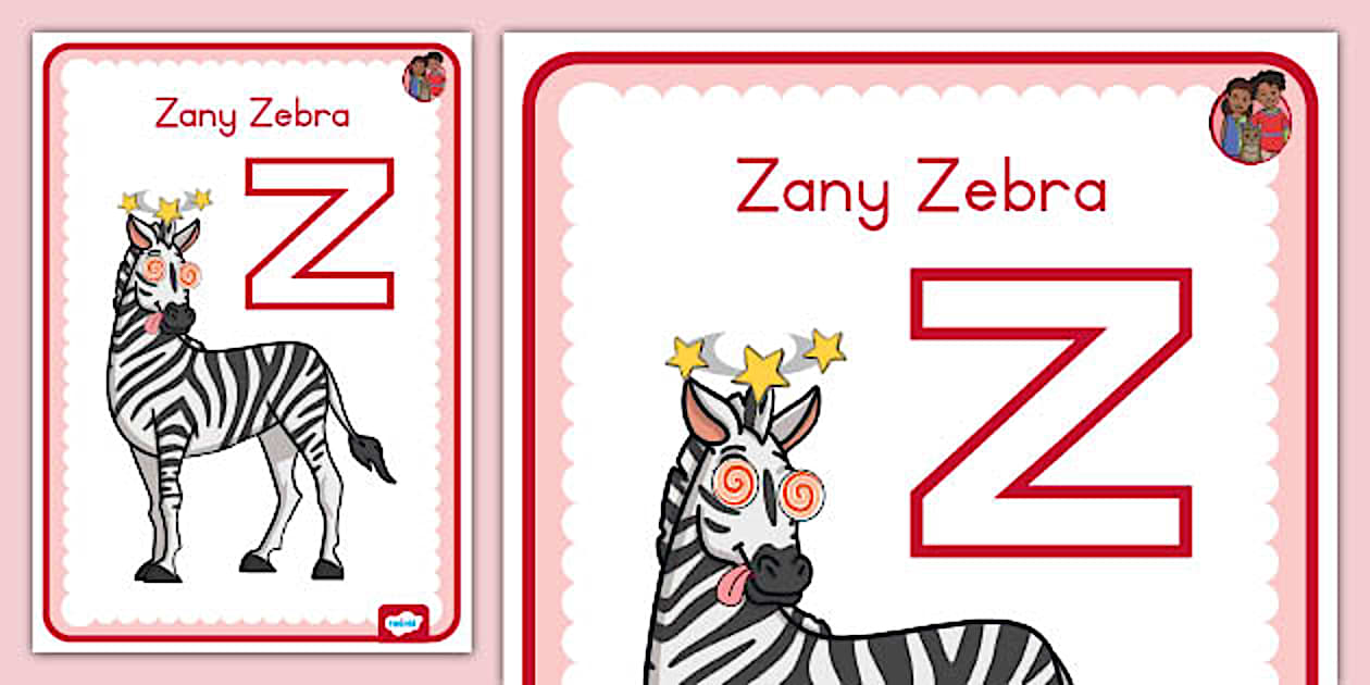 Grade R Phonics: Sound Character Poster z - Twinkl