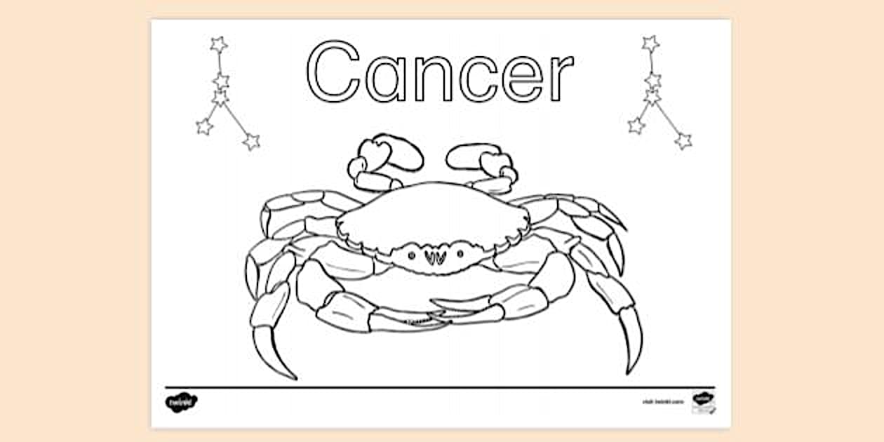 Cancer Colouring Page | Colouring Sheets (teacher made)