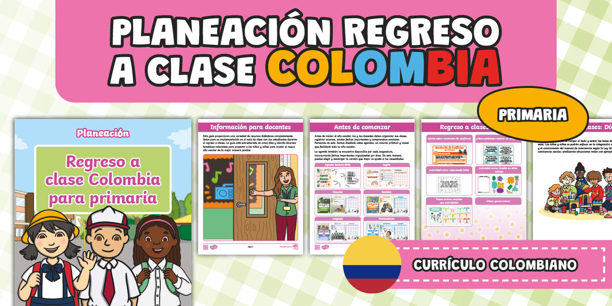 Catálogo Actividades Regreso a Clase Primaria