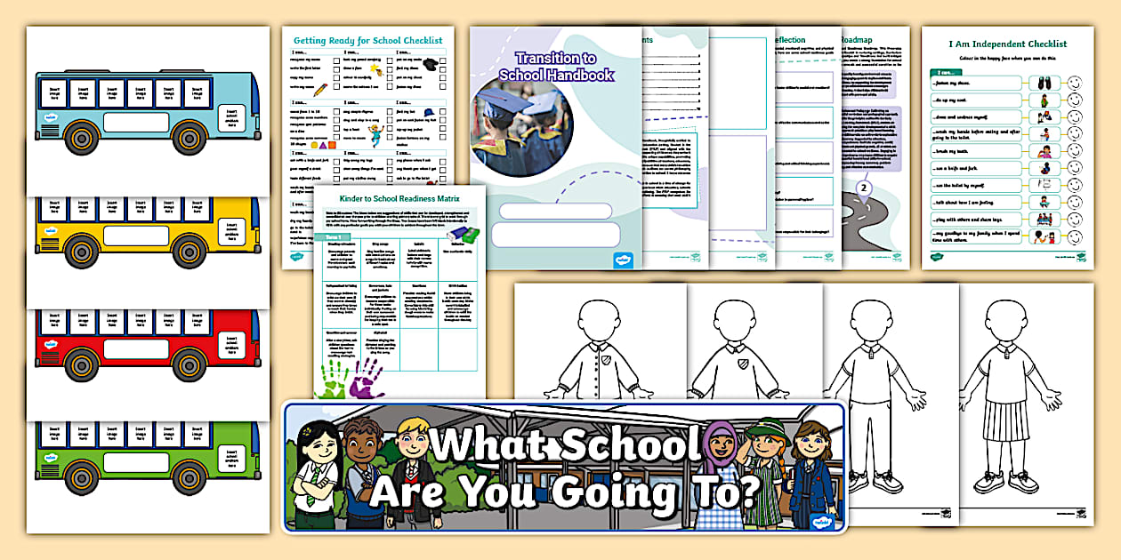 What School Are You Going To? Resource Pack - Twinkl