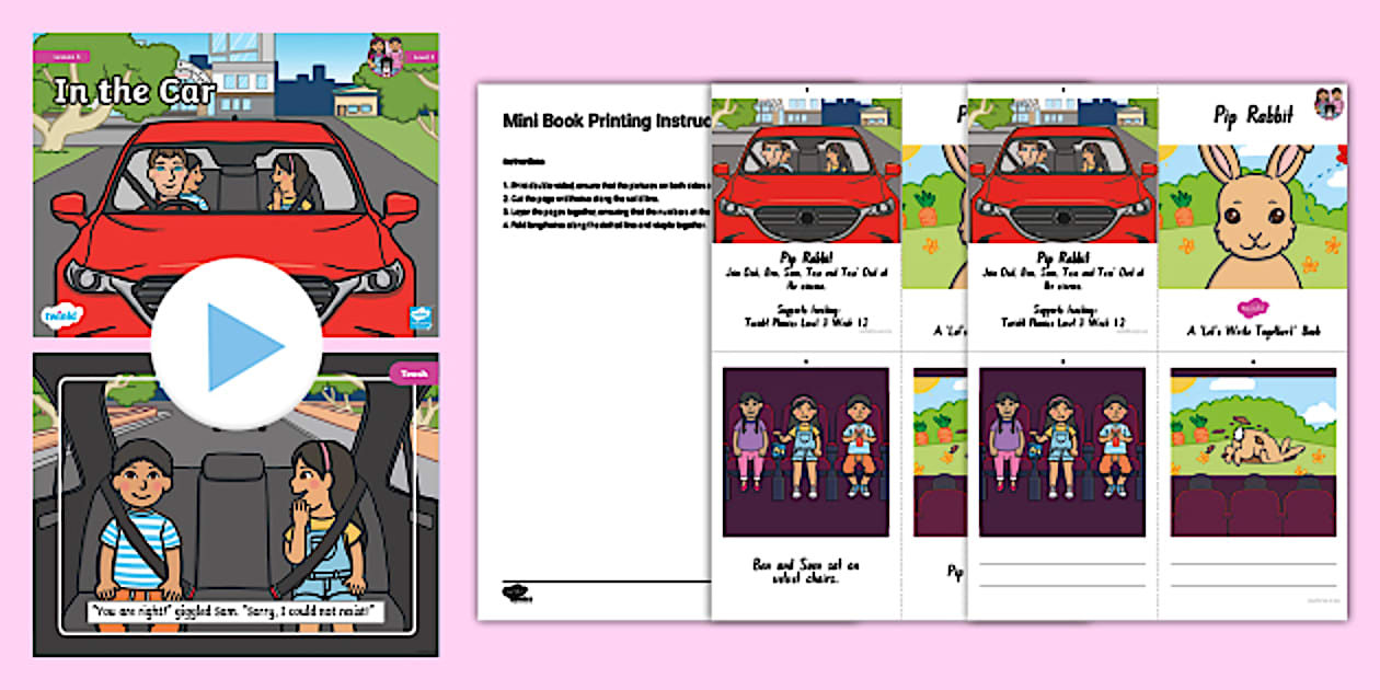 Phonics: Level 3: Week 12: Lesson 5 Recap (teacher made)