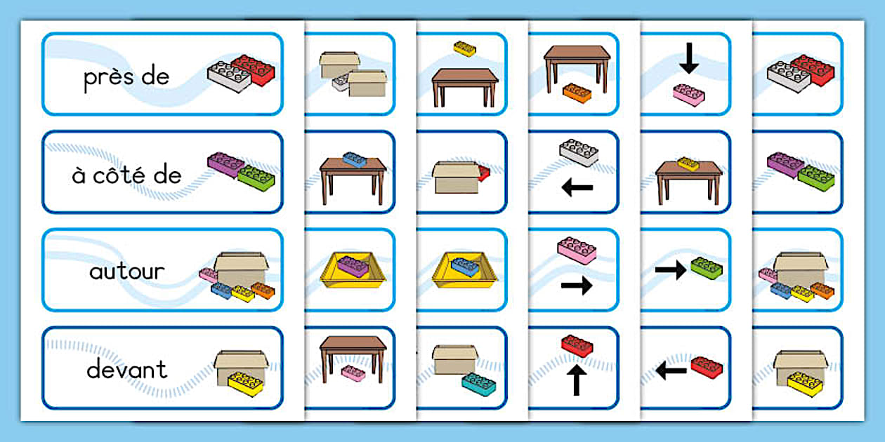 Cartes pour se repérer dans l'espace (teacher made)