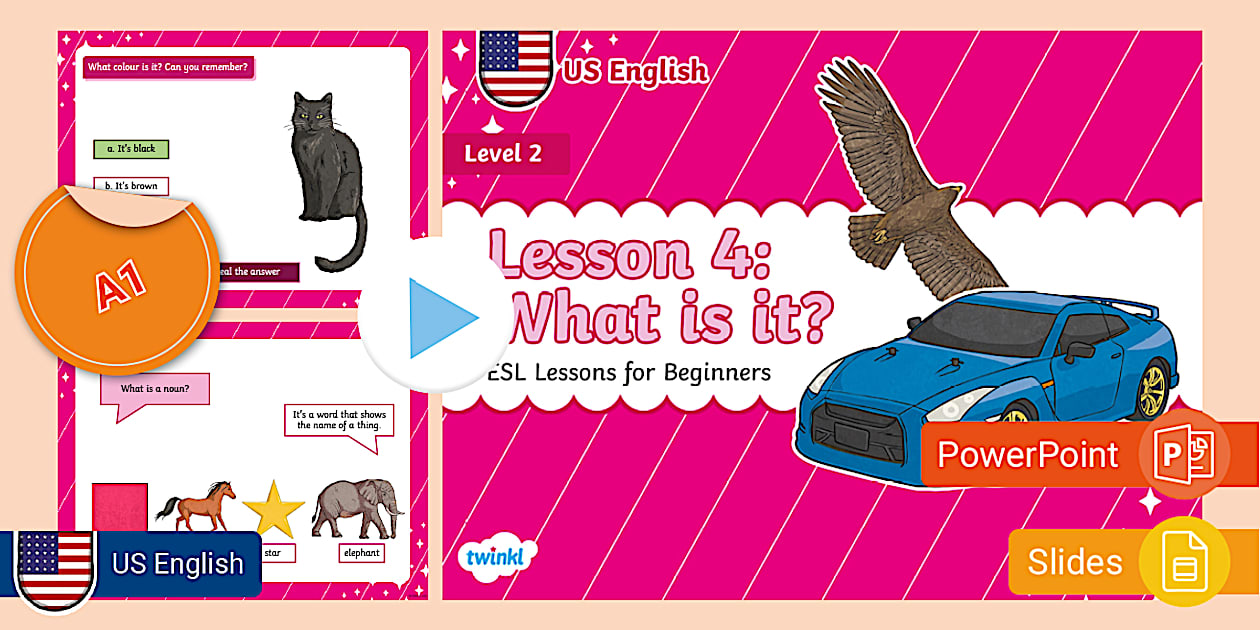 ESL Curriculum (US-English Version) Level 2, Lesson 4