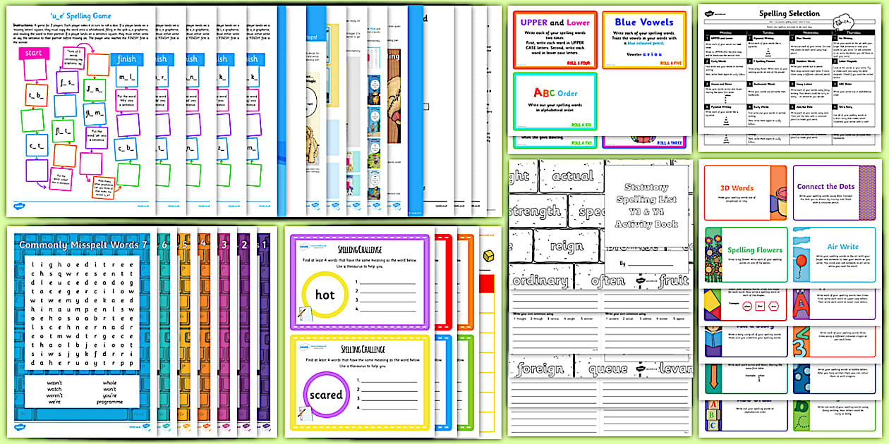 Fun Spelling Activities Pack | Ideas for Teaching Spelling
