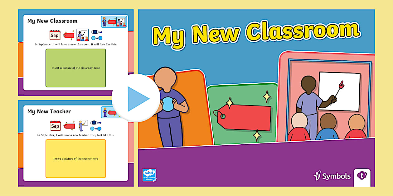 Twinkl Symbols: My New Classroom Transition PowerPoint