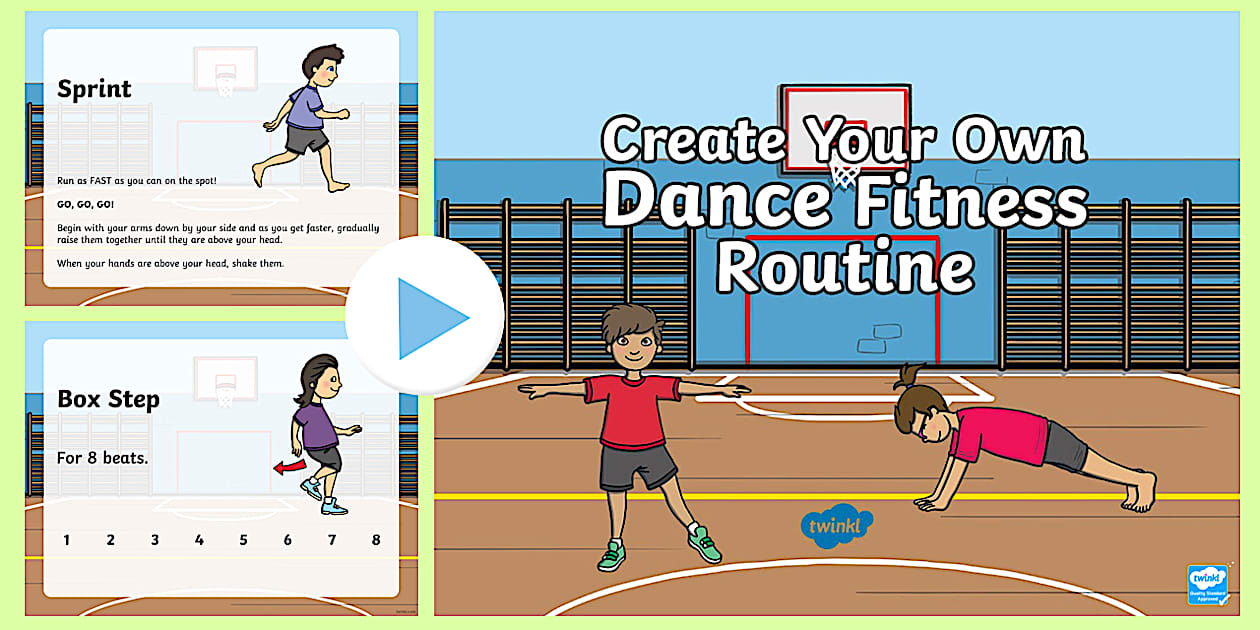 Create Your Own Easy Dance Routine PowerPoint (teacher made)