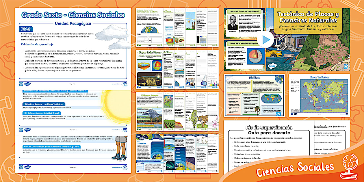 DBA Ciencias Sociales (grado sexto) - Twinkl Colombia