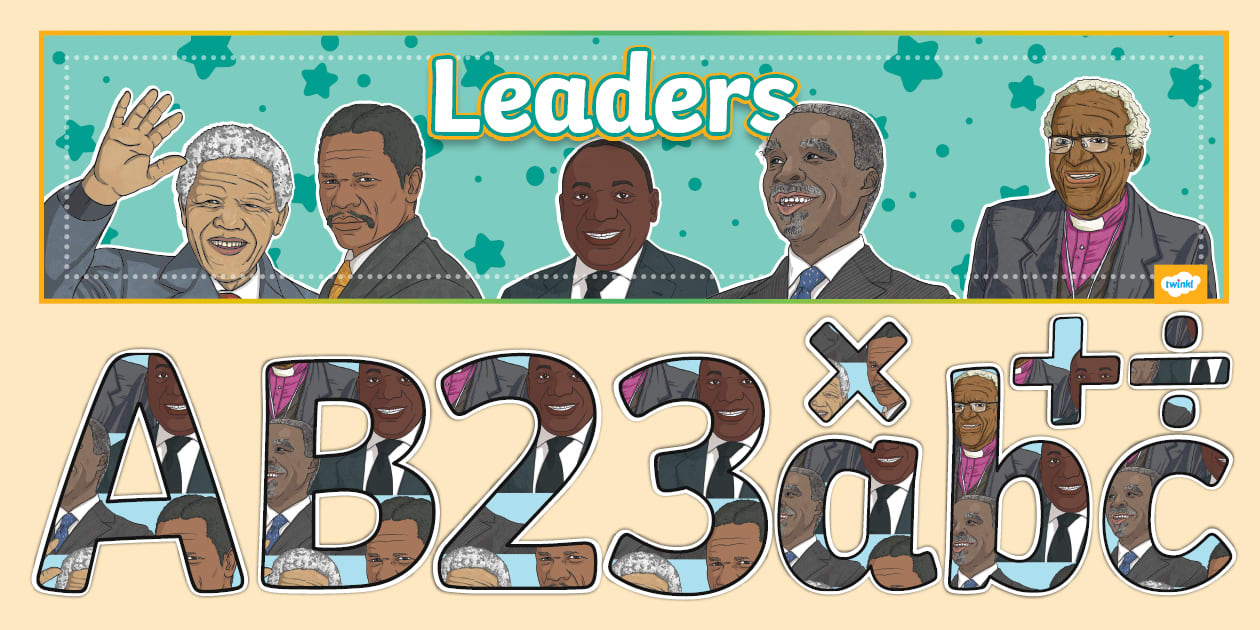 South African Leaders Display Pack