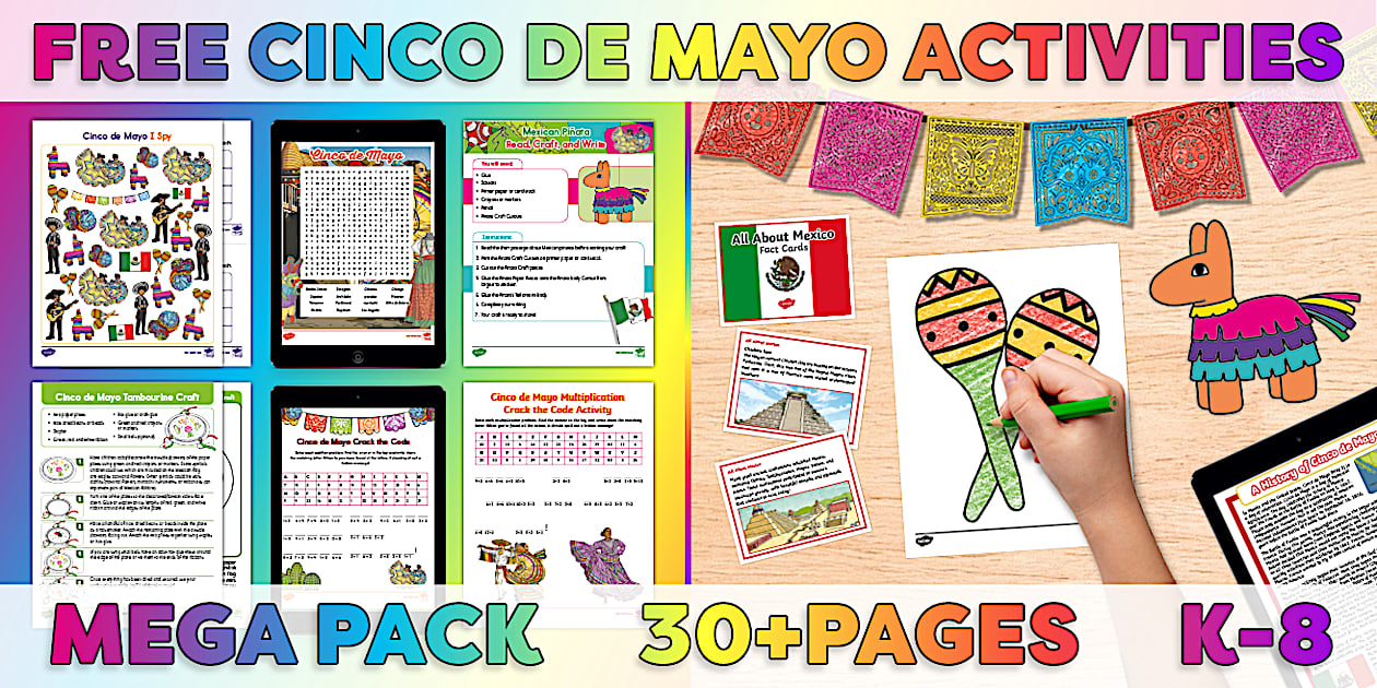 FREE Cinco de Mayo Printables | Fun Activities | Twinkl USA