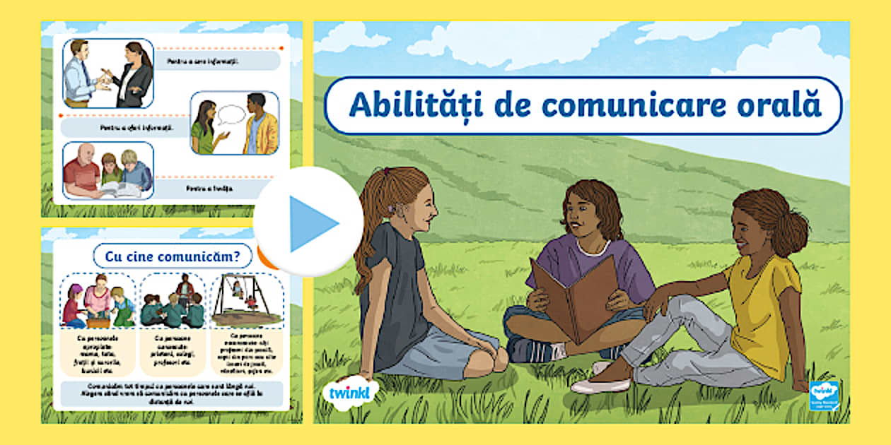 Abilități de comunicare verbală – Prezentare PowerPoint