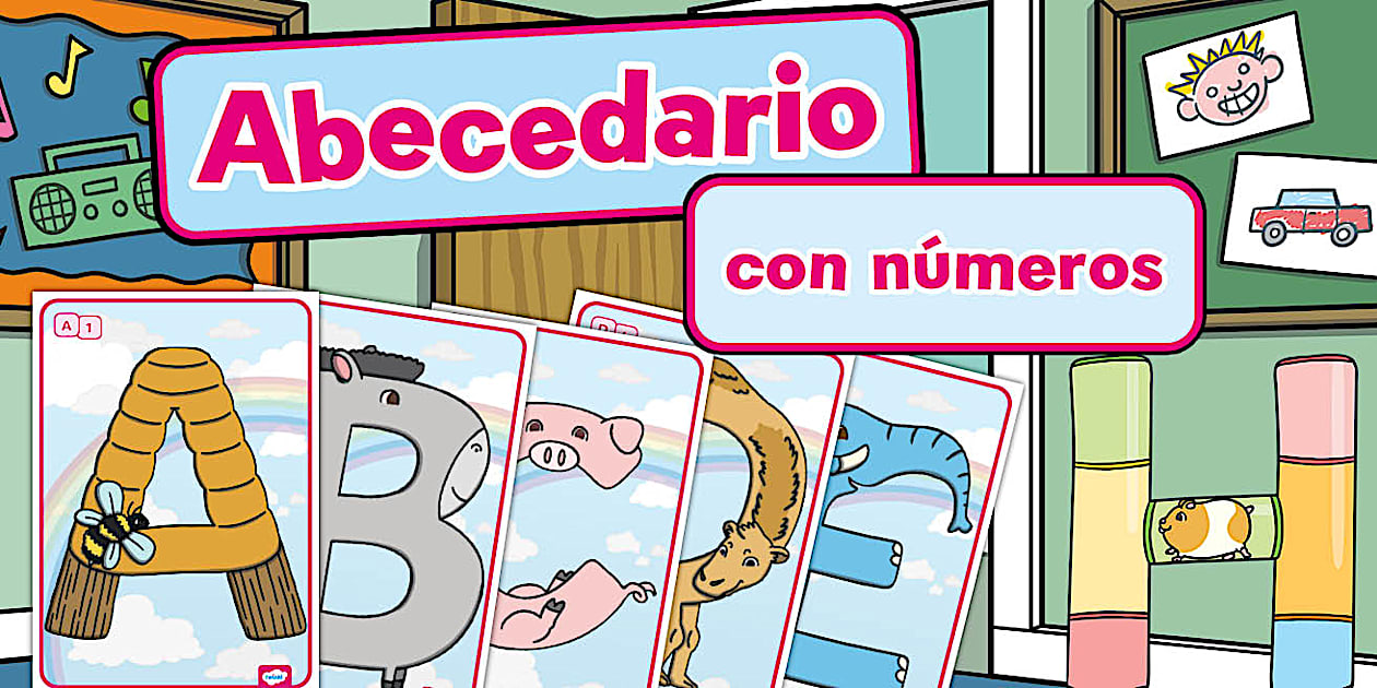 Abecedario con números