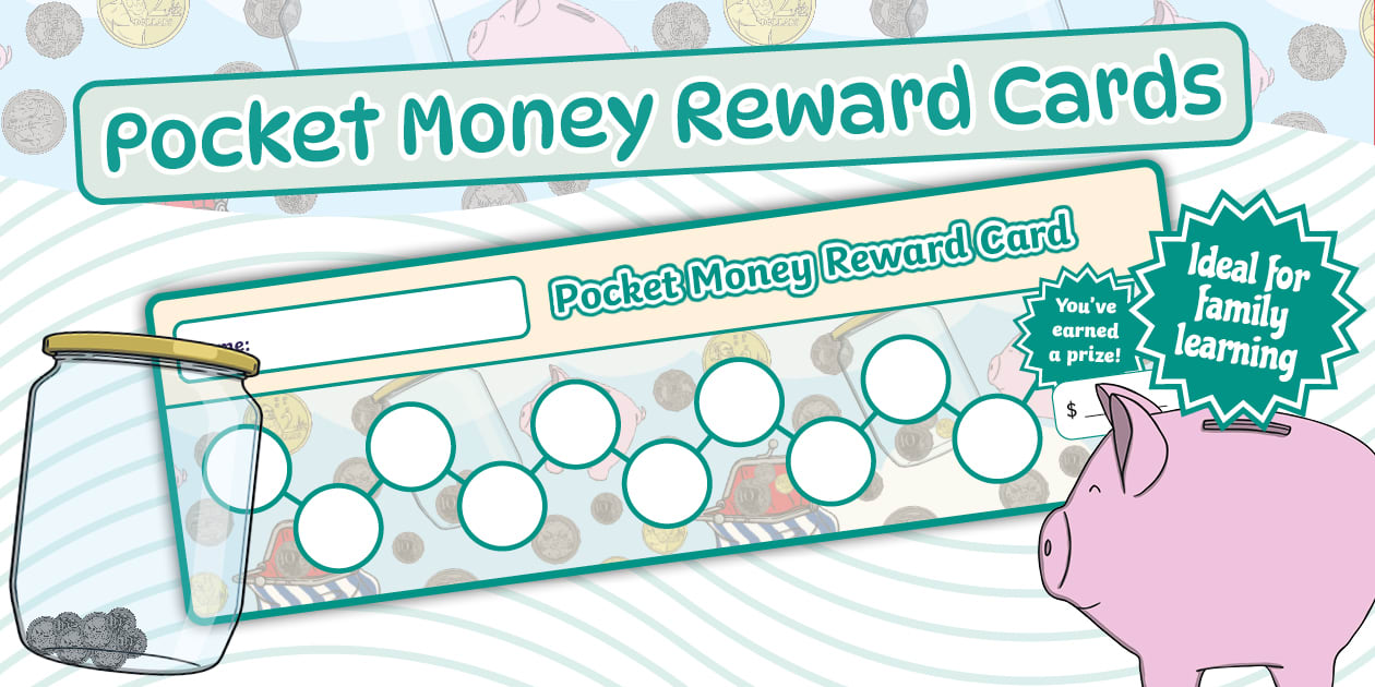 Pocket Money Reward Cards