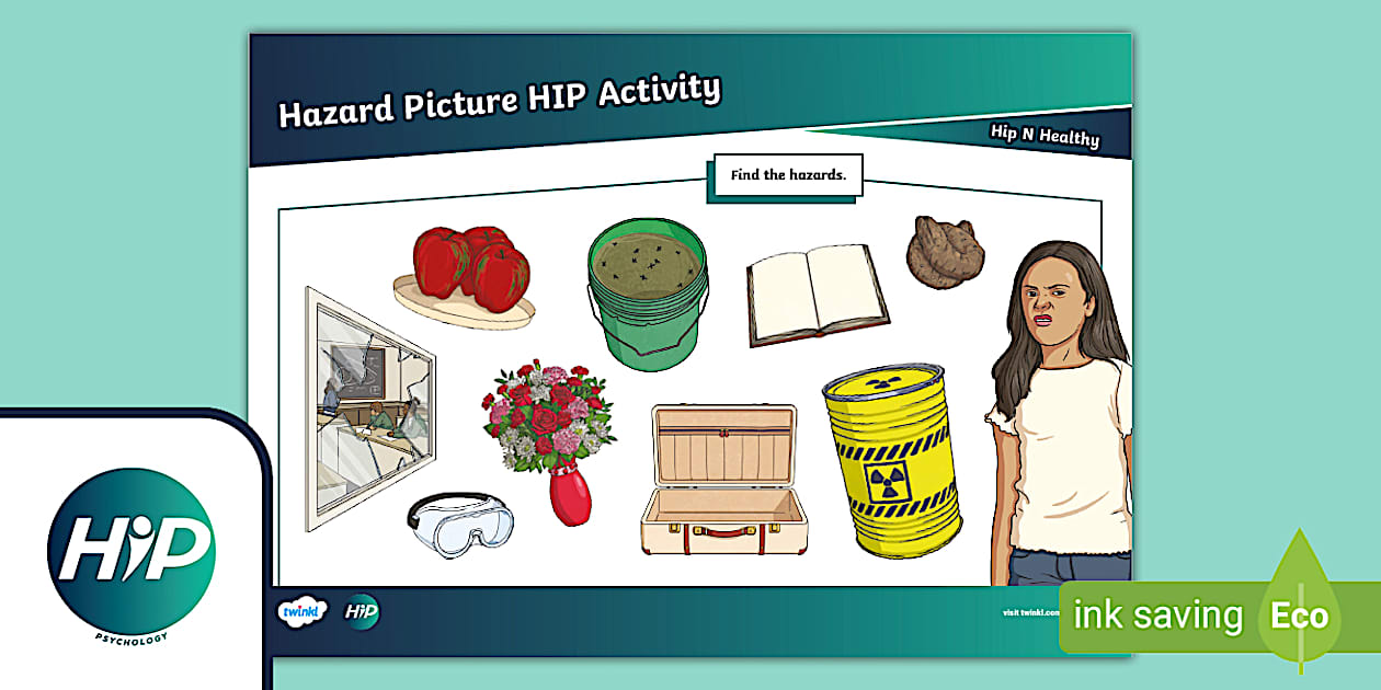 FREE! - Hazard Picture HIP Activity (teacher made) - Twinkl