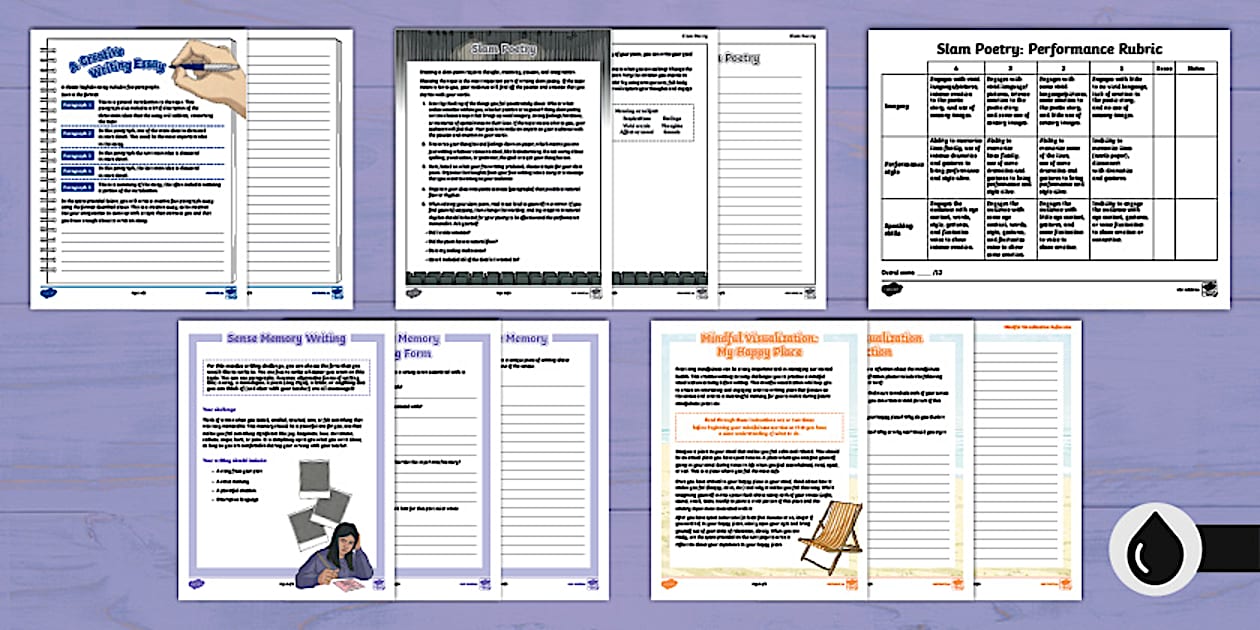 Gr. 7-8 Creative Writing: Teaching Pack (teacher made)