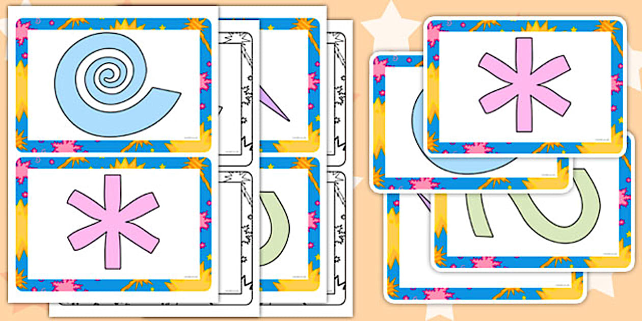 Black and White Finger Gym Pattern Card (professor feito)