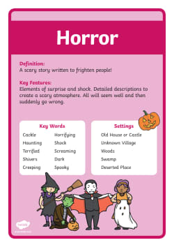 Story Genres Display Posters Pack (teacher made)