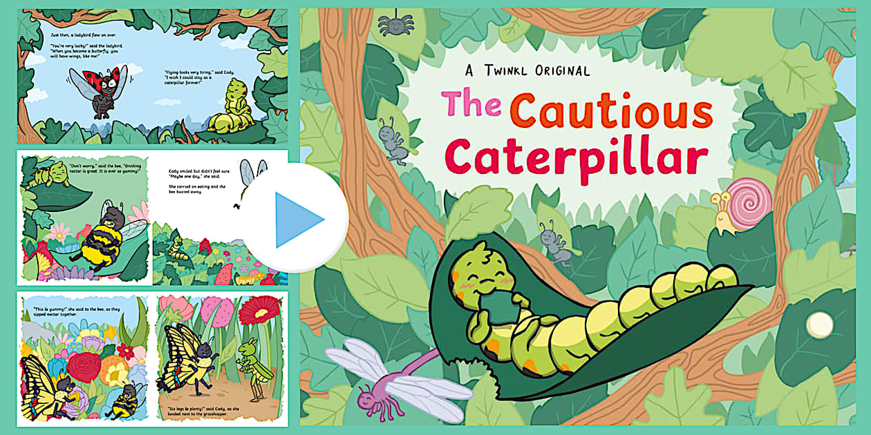 The Cautious Caterpillar - Y2 Stories for a Minibeasts Topic