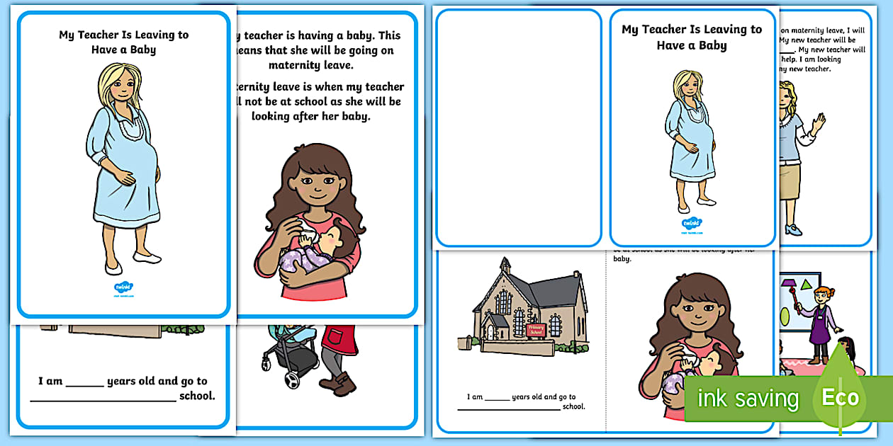 My Teacher is Having a Baby Social Story | Twinkl - Twinkl