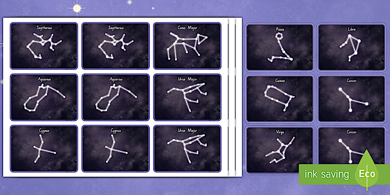 Constellation Cards Astronomy Lesson | ECE | Twinkl - Twinkl